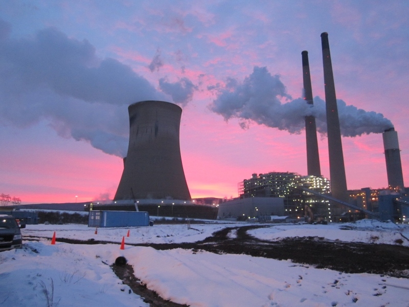 Conemaugh NRG Power Plant - Somerset Steel Erection