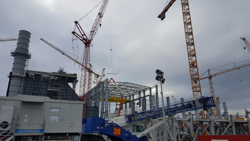Dominion Gas LNG Cove Point - Somerset Steel Erection
