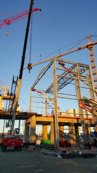 Dominion Gas LNG Cove Point - Somerset Steel Erection