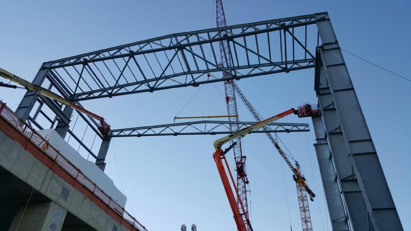 Dominion Gas LNG Cove Point - Somerset Steel Erection