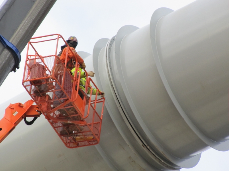 Limestone Unloading System - Somerset Steel Erection
